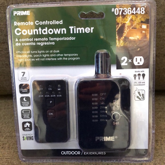 Prime | Other | Prime Remote Controlled Countdown Timer | Poshmark